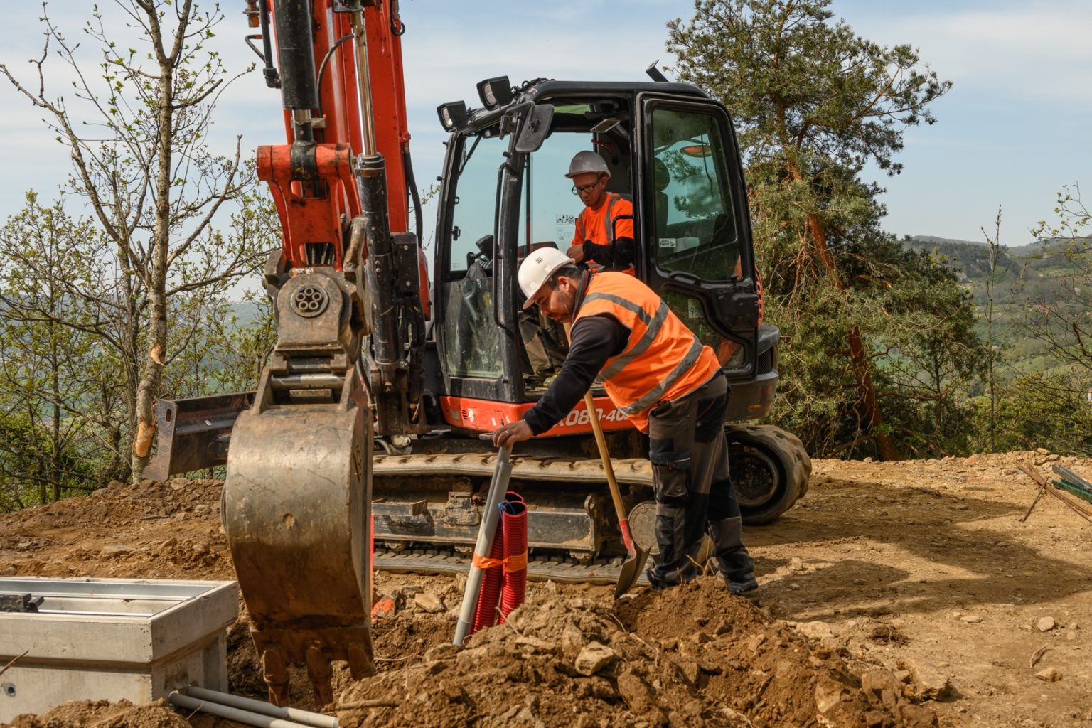 Création ou renforcement de massif pylône - BETF